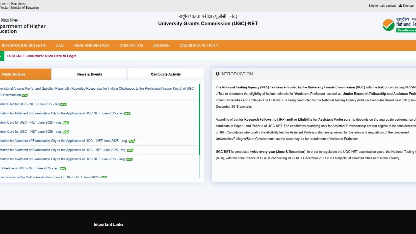 UGC NET Result 2025 for June Session Soon at ugcnet.nta.ac.in, When and ...