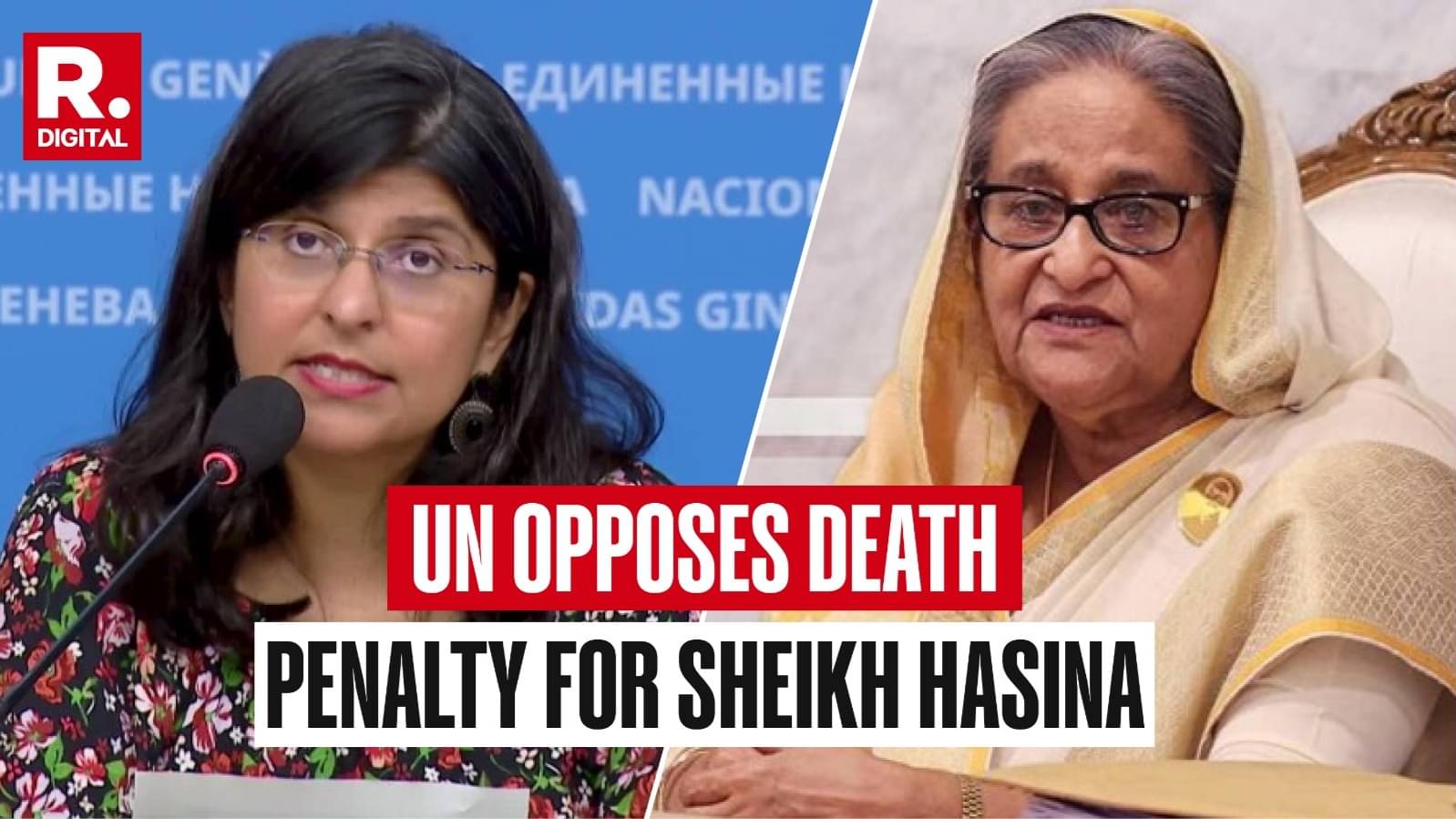 UN Opposes Death Sentence For Sheikh Hasina, Calls Bangladesh Court ...