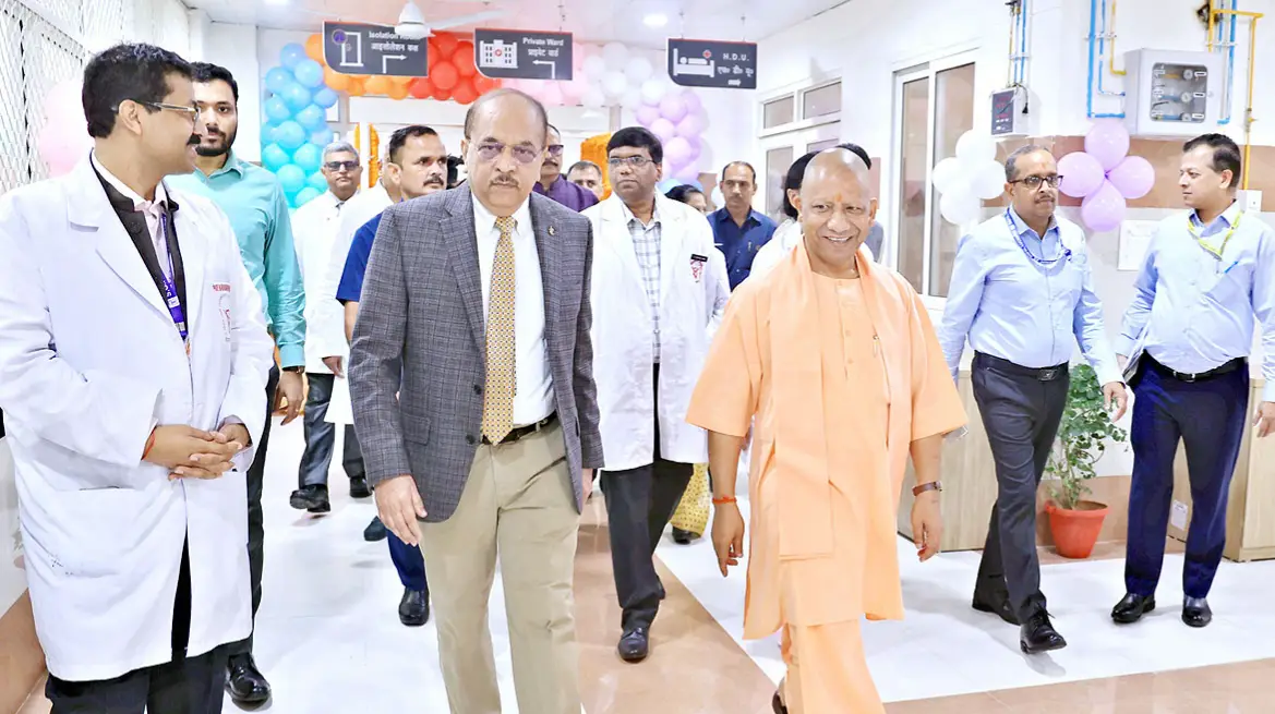 UP CM Yogi Adityanath Inaugurates Healthcare Projects Worth Rs 1,147 ...