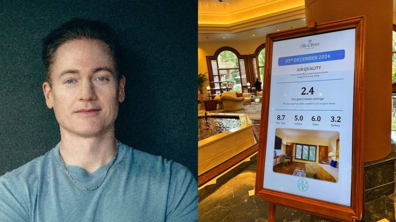 Clean Air As 'Premium' Offering? US billionaire Bryan Johnson's Photo ...