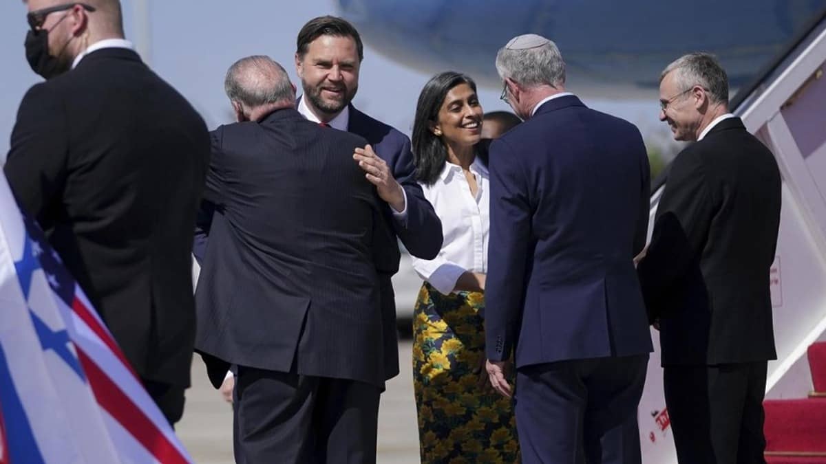 US Vice President JD Vance is in Israel To Shore Up the Fragile ...