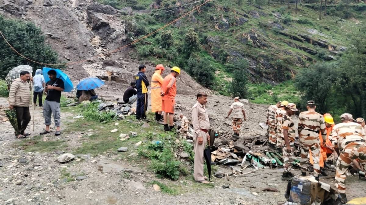 Uttarakhand Cloudburst: Two Labourers Dead, Seven Still Missing After Massive Landslide In ...