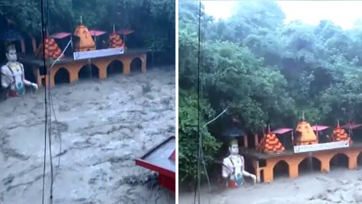 Uttarakhand: Tapkeshwar Mahadev Temple Inundated as Tamsa River Swells ...