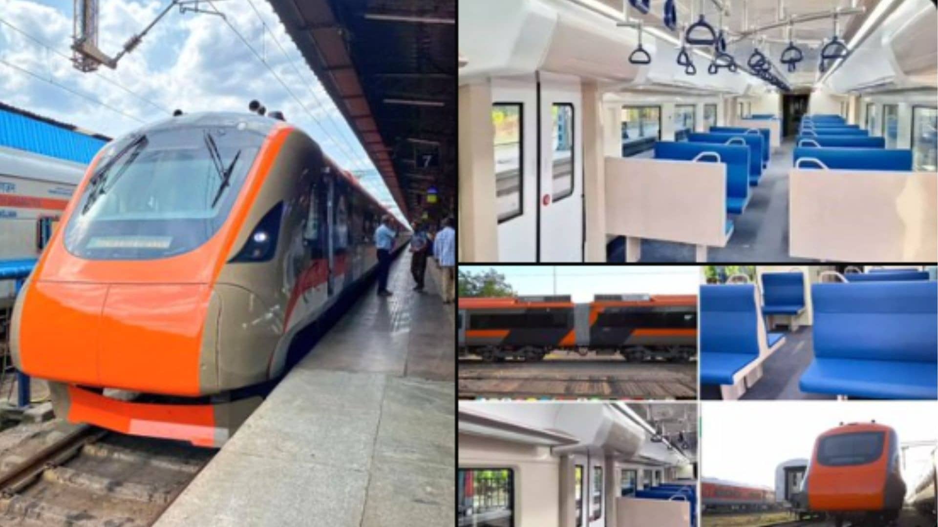 New Vande Bharat Metro Train Travels At 145 Kmph During Trial Run In ...