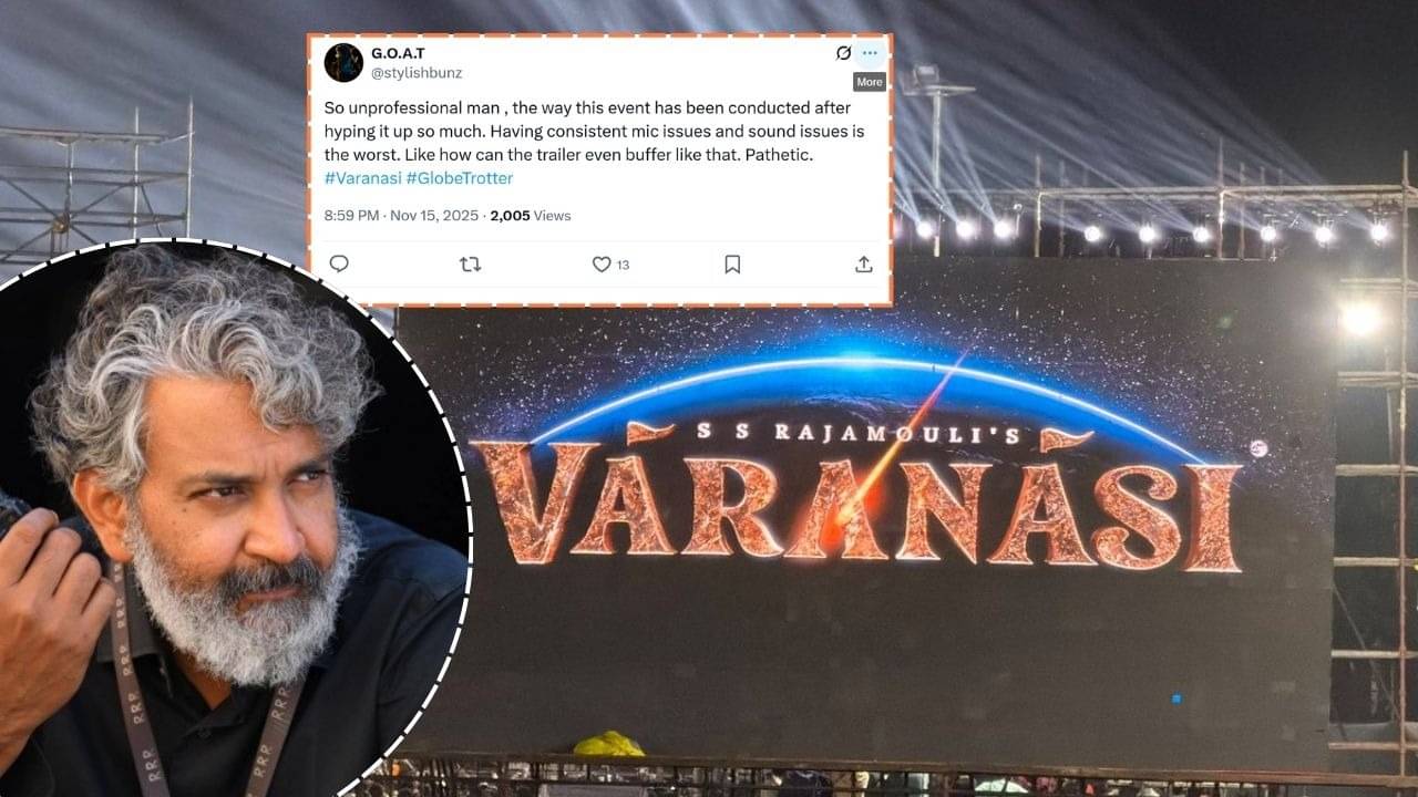 Varanasi: Teaser Leaks And Technical Glitches Throw SS Rajamouli’s Global Trotter Event Into ...