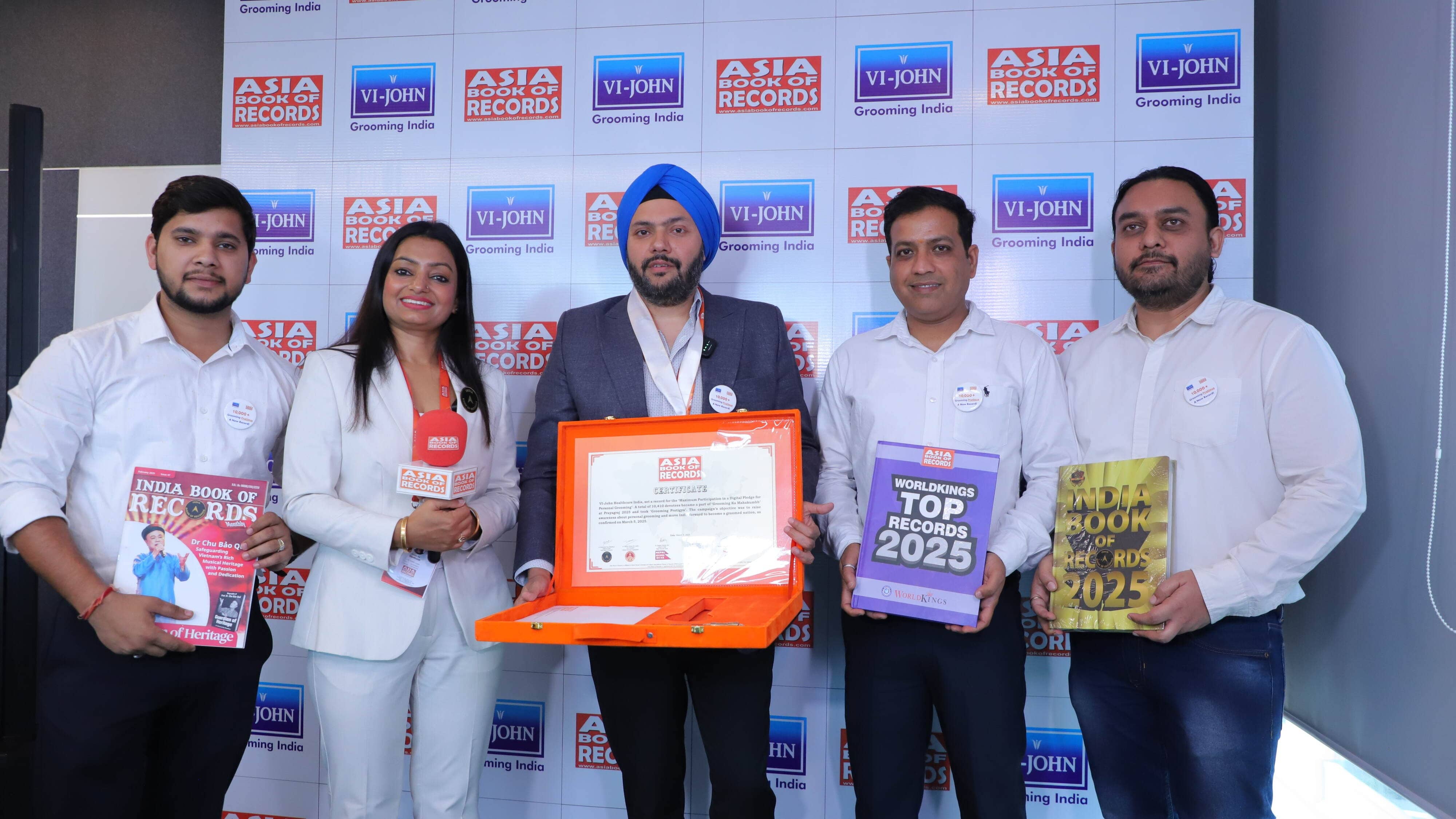 VI-John Healthcare India Enters Asia Book of Records for Unprecedented ...