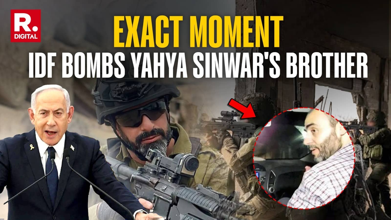 Video Captures Exact Moment Hamas Leader Mohammed Sinwar Hit By Israeli ...