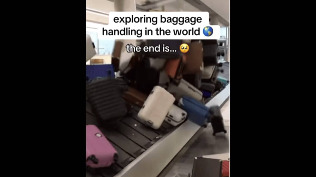 WATCH | Video of Airline Staff Throwing Bags Goes Viral | Republic World