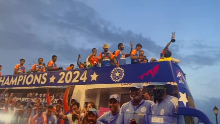Team India Victory Parade in Mumbai LIVE updates: India arrives at ...