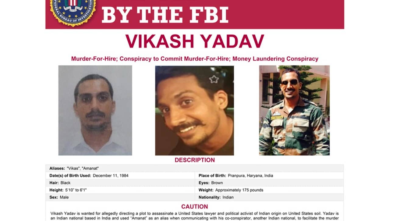 Vikash Yadav, 'Wanted' in Pannun Case, Was Arrested Last Year By Delhi Police Special Cell ...