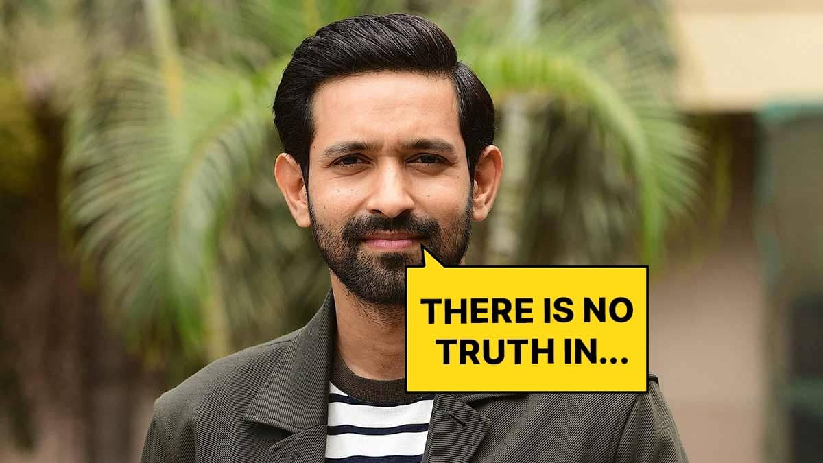 Vikrant Massey Calls Insider Vs Outsider Debate In Film Industry ...