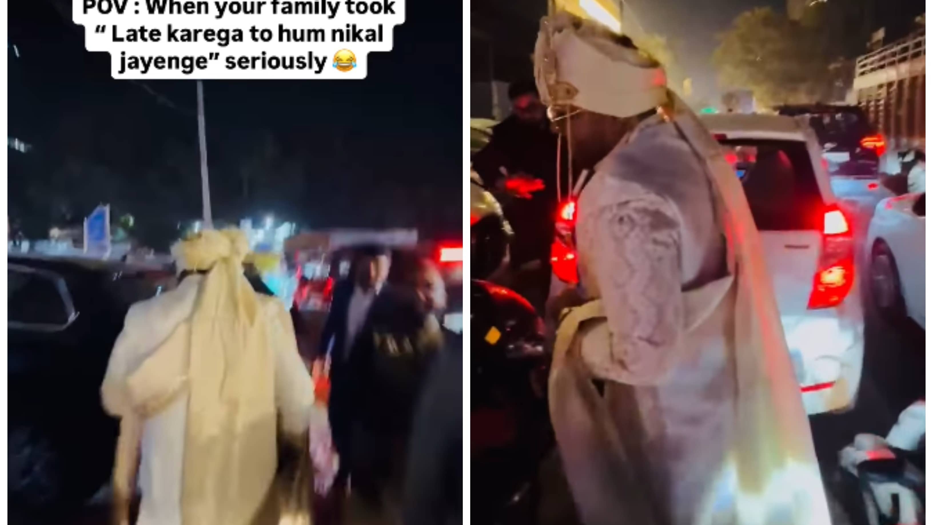 Groom Walks to His Wedding After Baraat Leaves Him in Traffic; Netizens Ask 'Oye Dulhe Kaha Ja ...