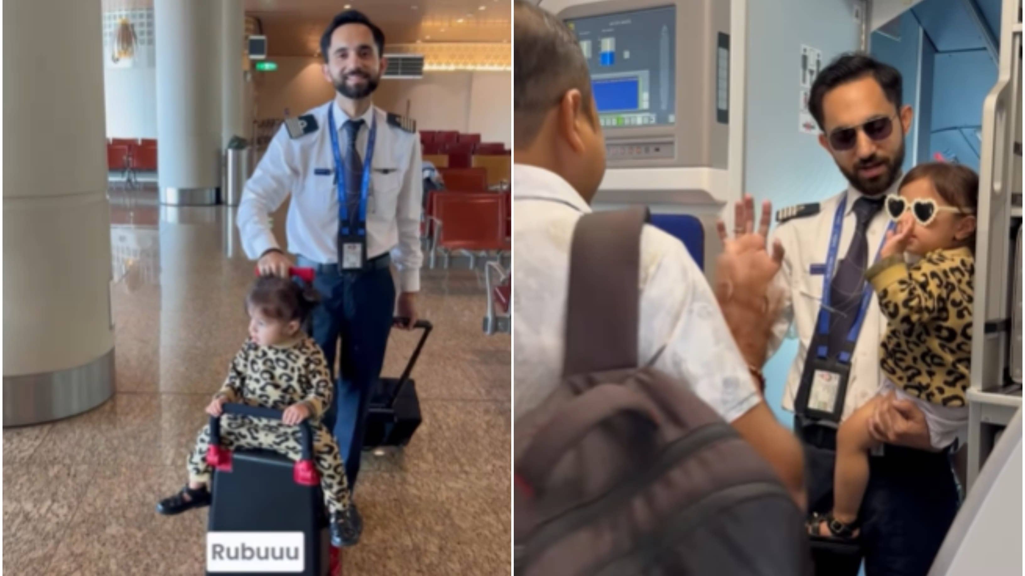 'Cutest Passenger Ever': IndiGo Pilot Welcoming Baby Daughter Onboard ...