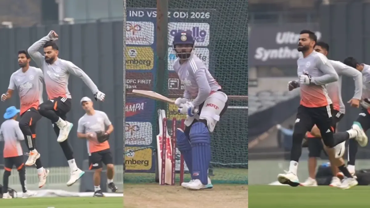 Virat Kohli Gives Glimpses Into His Training Session As The 'Men In ...