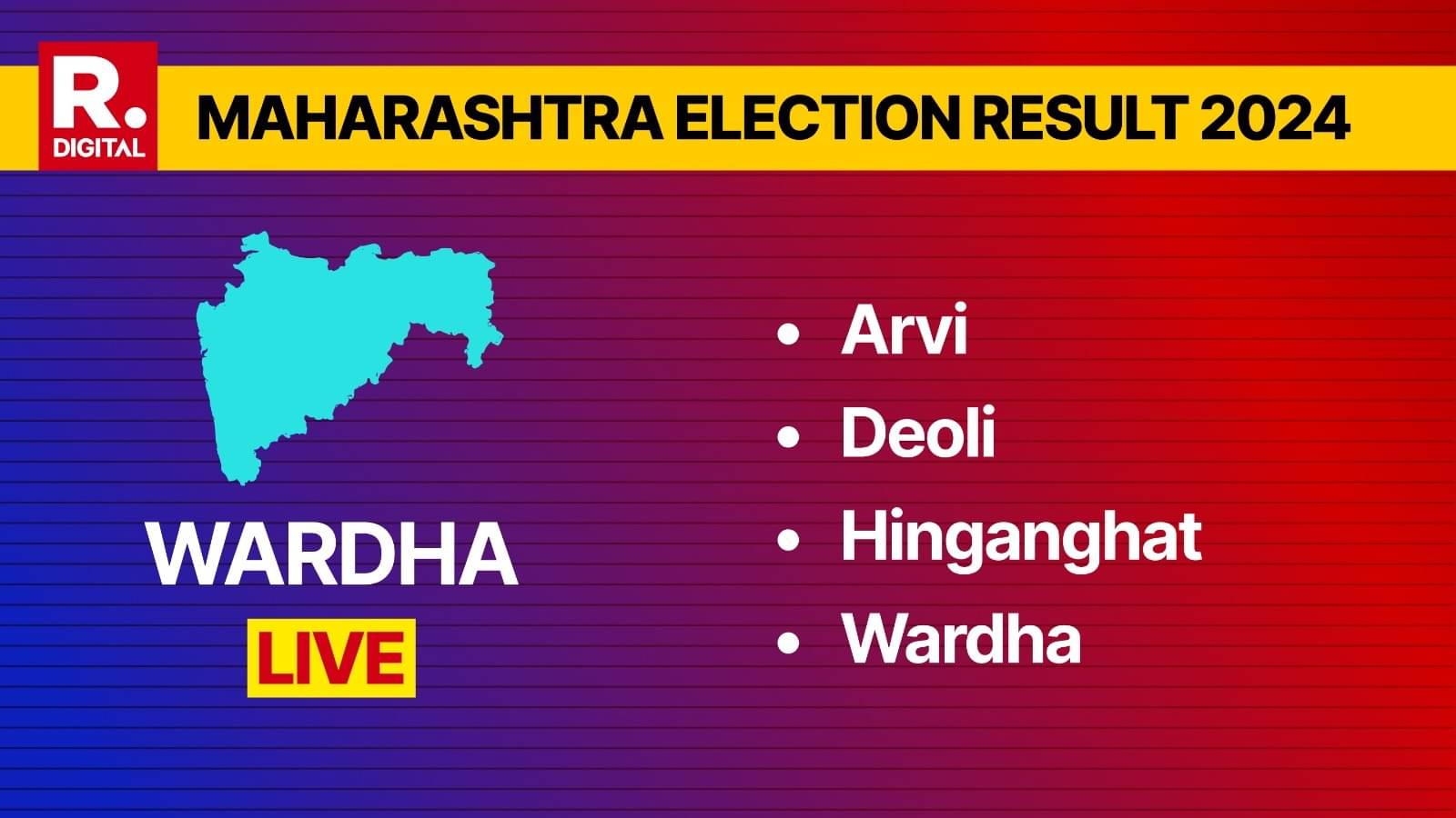 Wardha Election Results 2024 LIVE: All Eyes on Wardha, Arvi, Deoli as Counting Begins | Republic ...