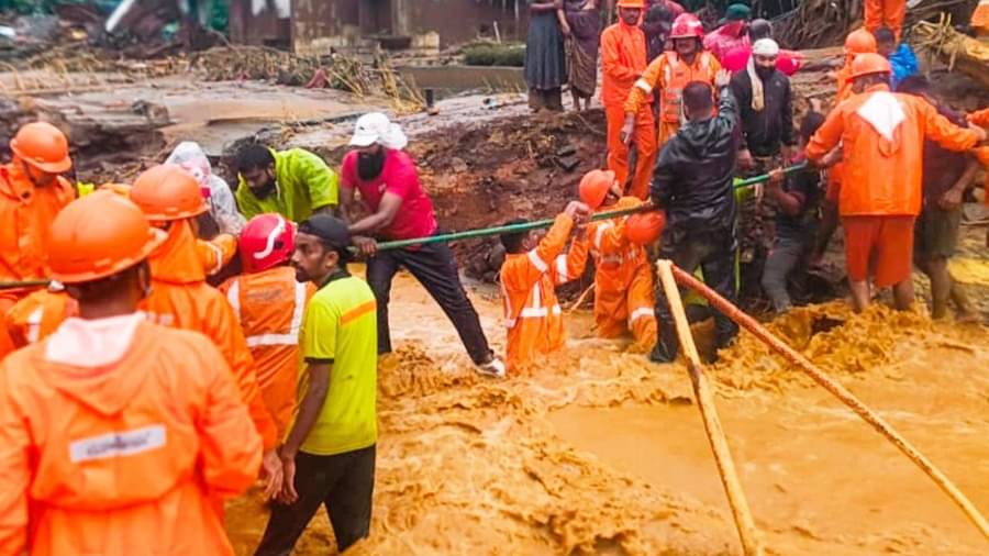 Massive landslide in Wayanad: Death toll rises to 158, over 180 still ...