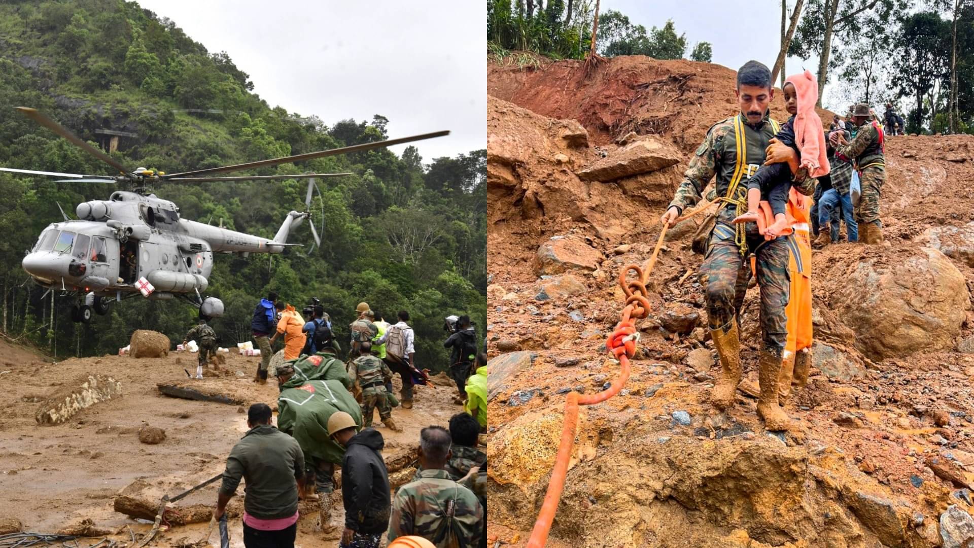 Wayanad Landslide: Rescuers Race Against Time as Death Toll Nears 300 ...