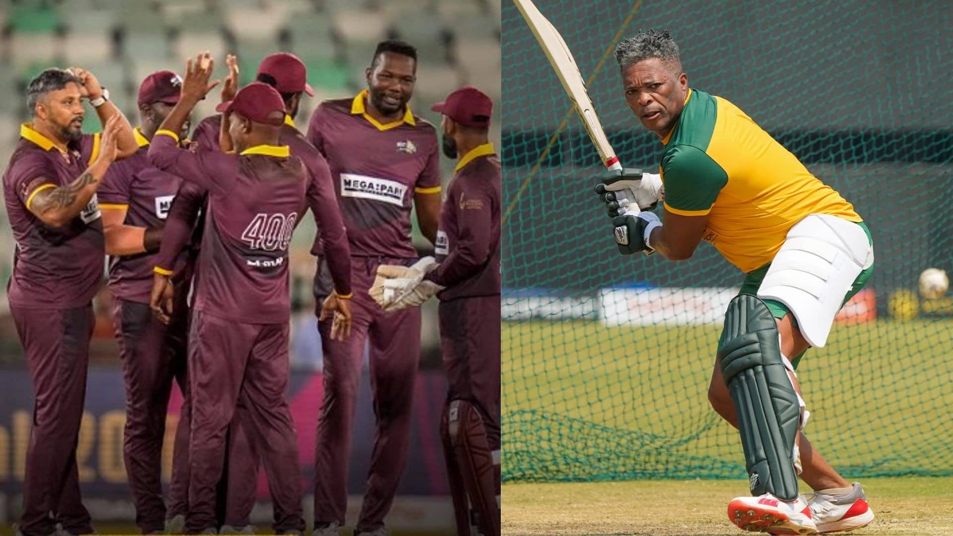 दक्षिण अफ्रीका मास्टर्स को हराकर वेस्टइंडीज मास्टर्स आईएमएल सेमीफाइनल में | Republic Bharat