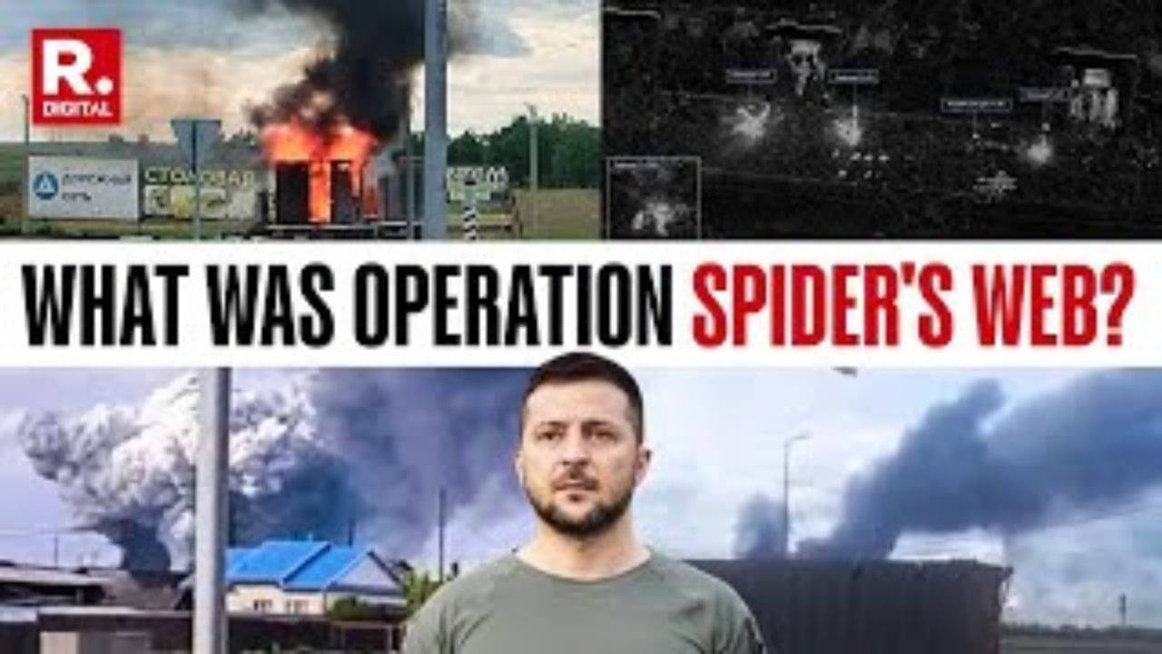 What Was Operation Spider's Web? - Ukraine's Major Drone Strike Turns ...