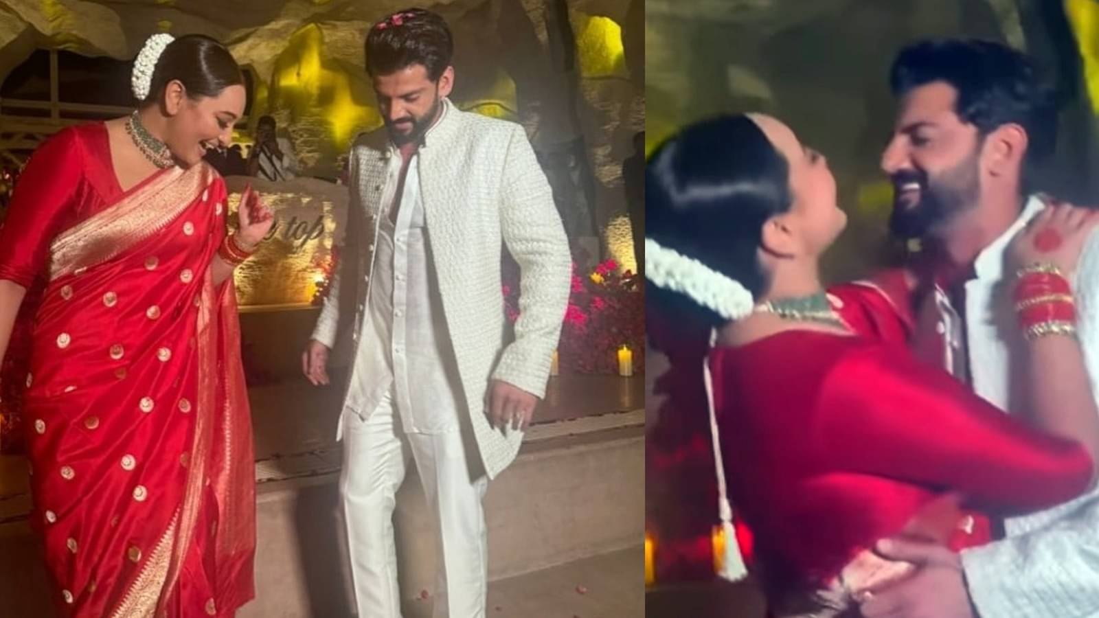 Sonakshi-Zaheer's Post-wedding Bash: Newlyweds Enjoy First Dance As ...