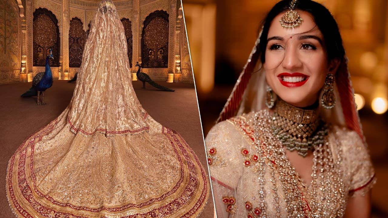 First Pics: Radhika Merchant Looks Every Inch The Royal Ambani Bahu At ...