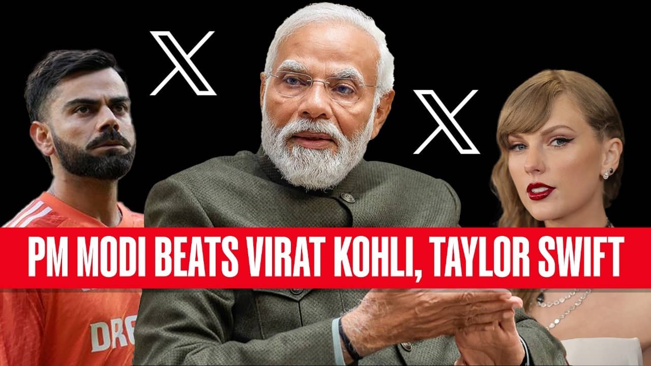 PM Modi Becomes World's Most Followed Leader on X, Beats Virat Kohli ...