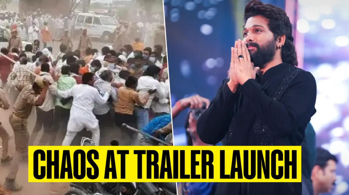 Pushpa 2: Lathi Charge At Patna Stadium After Fans Hurl Shoes? SSP ...