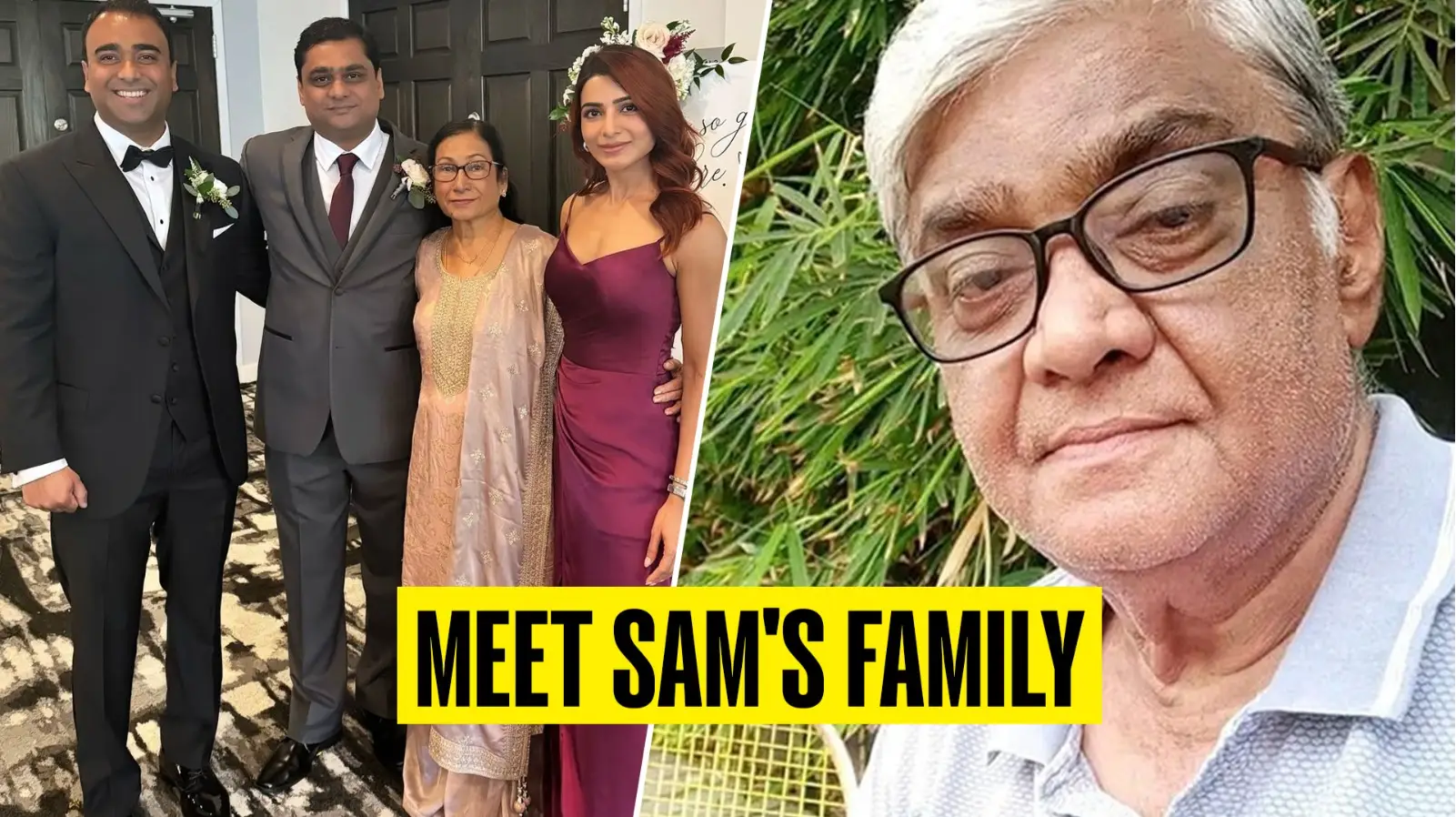 Meet Samantha's Family: Anglo-Indian Father, Syrian Malayali Mother And ...
