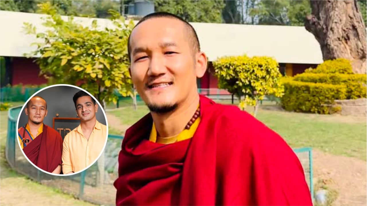 Who Is Buddhist Monk Palga Rinpoche? First Guest On Ranveer Allahbadia ...