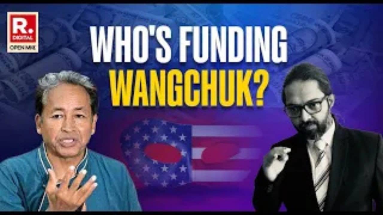 Who Funds Sonam Wangchuk? Expert Analyses Indian Reformer's FCRA License Cancellation | Republic ...