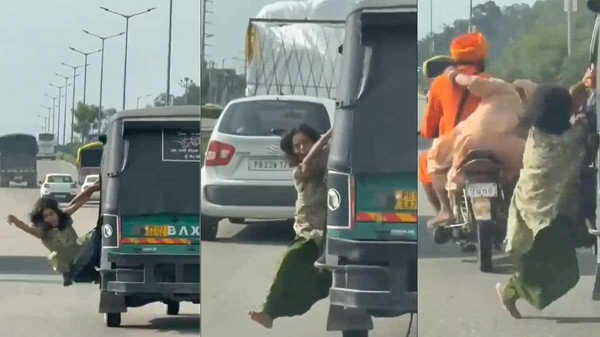 Robbery Attempt Caught on Cam: Woman Narrowly Escapes After Hanging From Moving Auto in ...