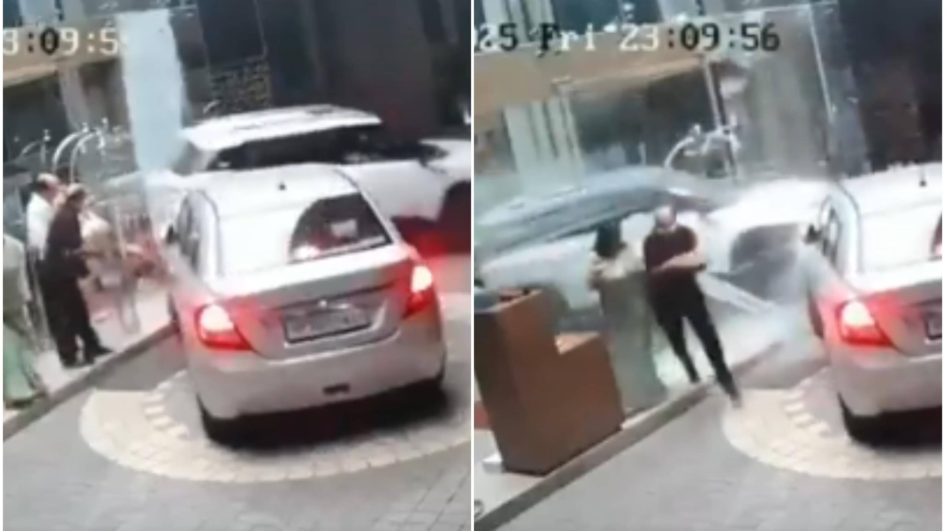 Watch: Woman Rams SUV Into Ramada Hotel Lobby in Bareilly, CCTV Video ...