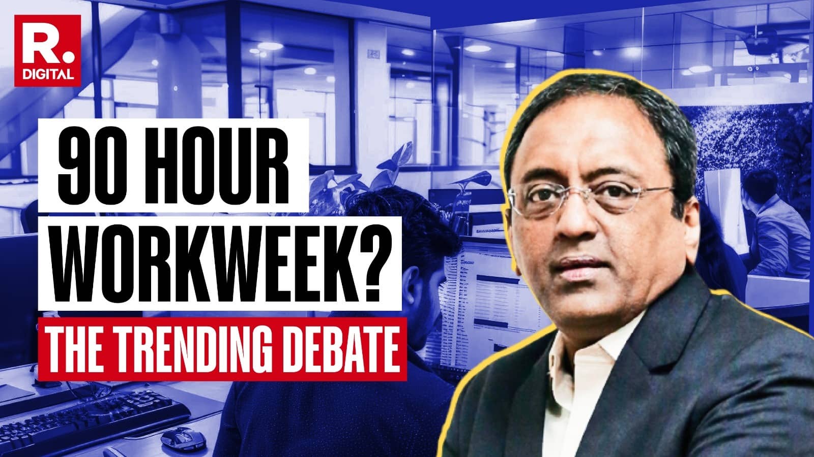 Extraordinary Outcomes Require...: L&T Defends Chairman's 90-Hour Workweek Call | Republic World