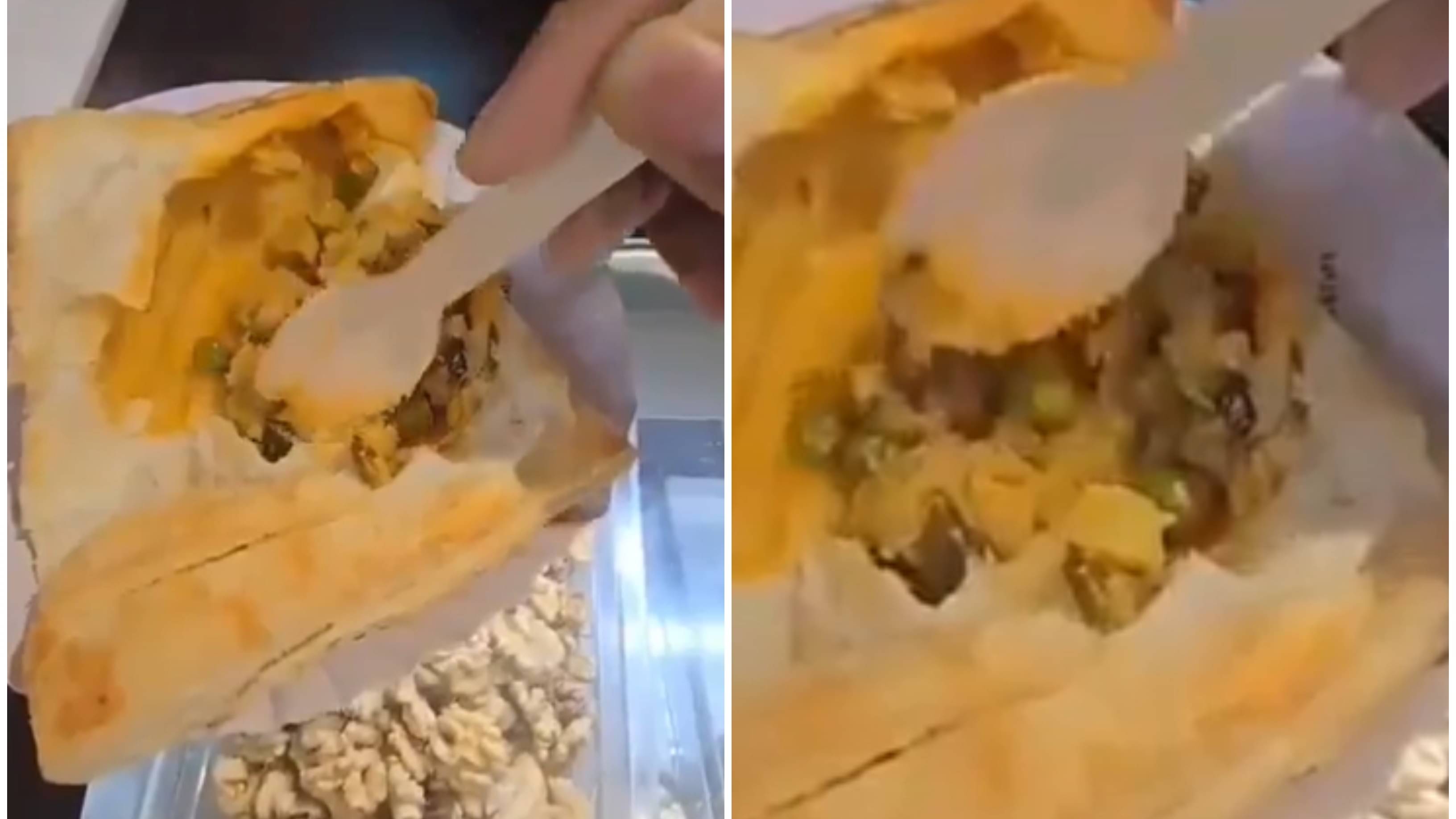 VIDEO | Customer Finds Worm in Patty at Lucknow's Radhey Lal Parampara ...