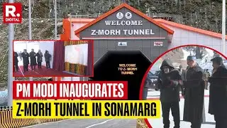 VIDEO: PM Modi Inaugurates Z-Morh Tunnel in J&K, Iconic Project ...