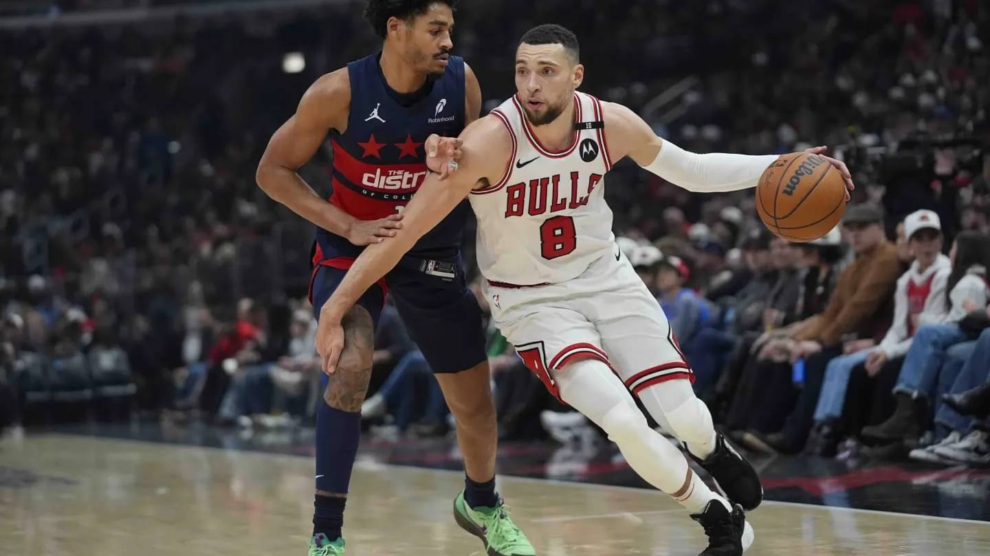 Lavine Scores 33 Points As Bulls Beat Wizards 138-105 For 5th Win In 7 ...