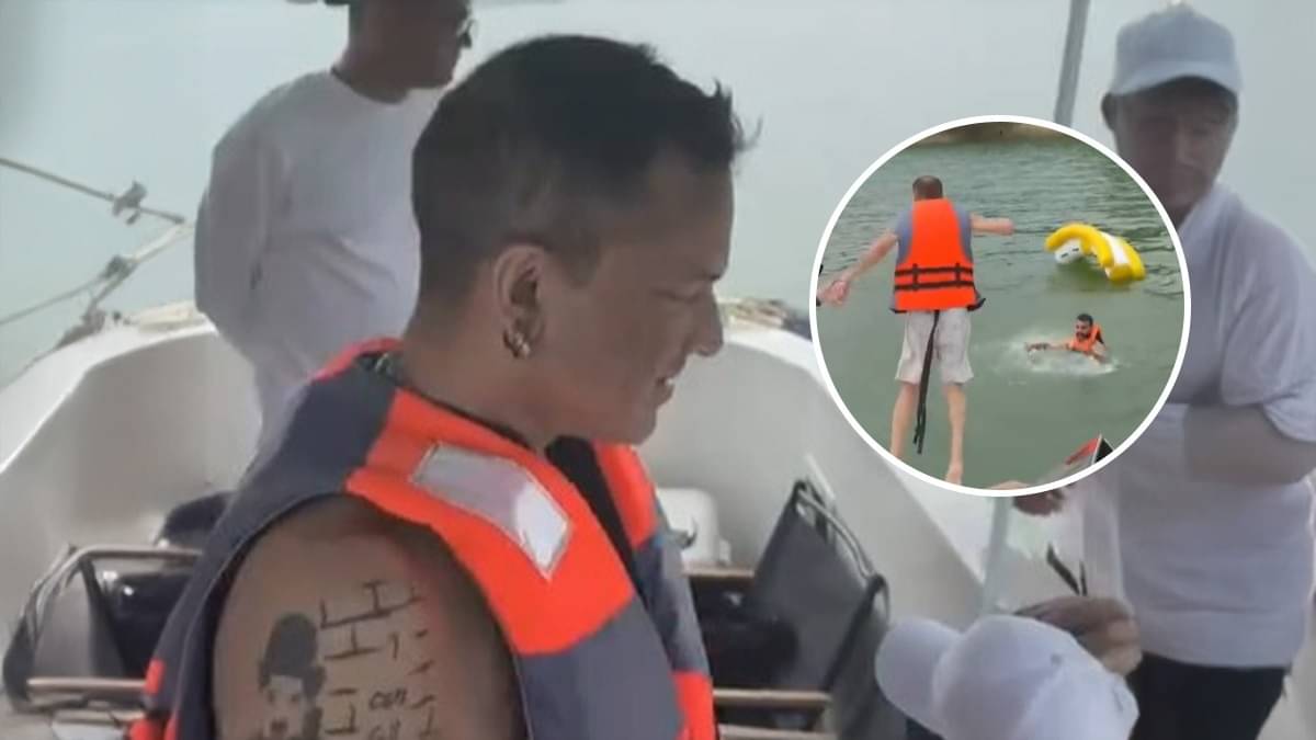 Shocking! Zubeen Garg's Final Moments Show Him Jumping Into The Sea | Watch | Republic World