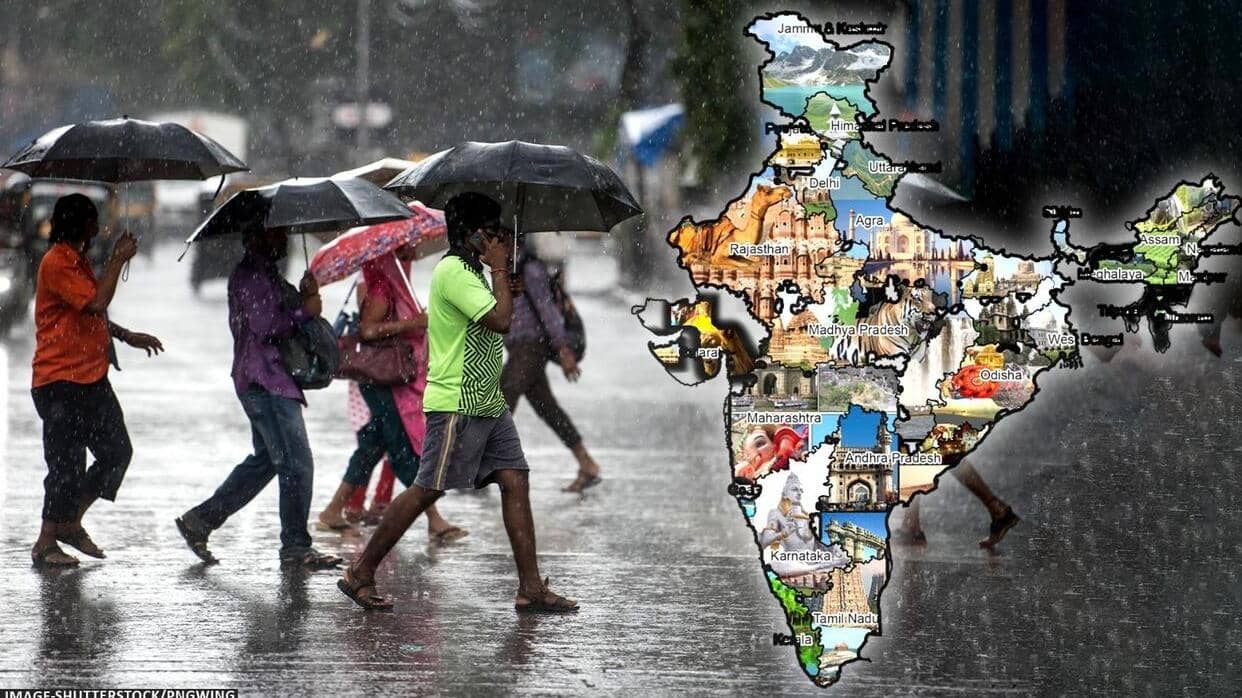 IMD Rain Alert: भारत में इन 24 राज्यों में मौसम विभाग ने जारी किया भारी बारिश का अलर्ट, कहीं आफत ...