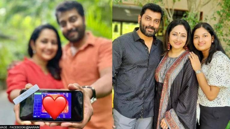 'Vikram' actor Narain & wife Manju expecting second child; share news ...