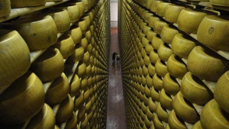 Italy diary boss crushed to death by thousands of cheese wheels that ...