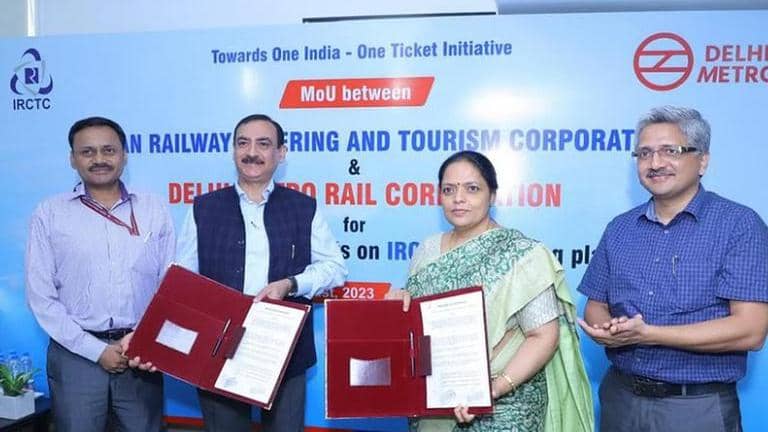IRCTC, DMRC join hands to introduce 'One India-One Ticket' initiative ...