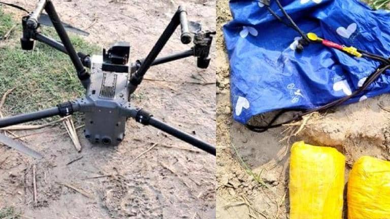 Punjab: BSF recovers drugs, Pak drone as it foils smuggling attempt | Republic World