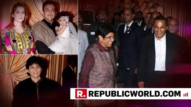 Kiran Bedi, Adnan Sami, Falguni Pathak among others grace Isha Ambani ...