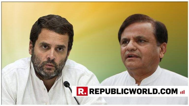 Rahul Gandhi Resigns Rahuls Guru Ahmed Patel Calls His Resignation