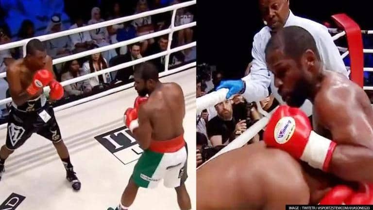 Star boxer Floyd Mayweather makes odd request on rule change mid-fight ...