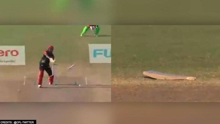 CPL 2021: Odean Smith's delivery gets Chris Gayle's bat split into two; Watch | Republic World