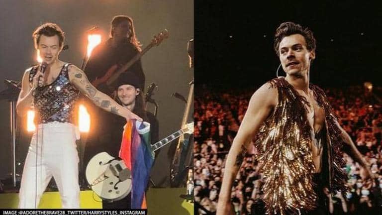 Harry Styles helps fan come out during concert in London; says 'One of ...