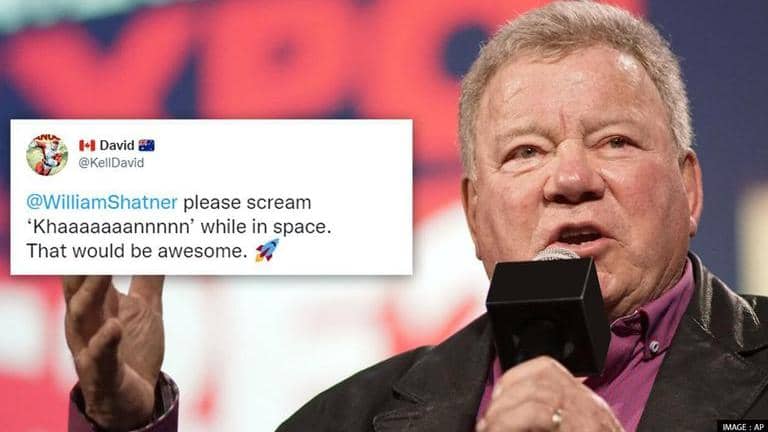 Star Trek jokes abound as 90-year-old 'Captain Kirk' William Shatner to ...