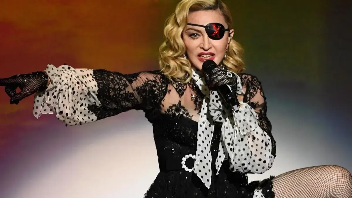 Madonna Falls On Stage During Celebration Tour Concert, Video Goes ...