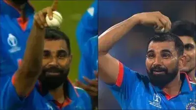 'He does not have hair': Mystery behind Shami's celebration decoded ...